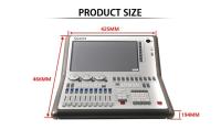 China DMX512 Control Stage Lighting Console For Semiconductor Pump Laser Stage Shows for sale