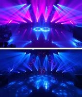 China Support Dimmer 380W RGBW DMX512 Stage Light Beam Moving Head Lighting DJ Lights for sale