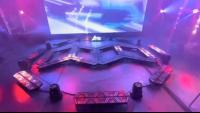 China 5*60W COB LED RGB DMX Wash 3-in-1 Moving Head Stage Light for Retro Club Disco Effect Lighting for sale