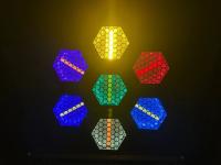 China Transform Club Bar Performances with 70W COB Retro Golden Strobe Matrix Stage Lights for sale