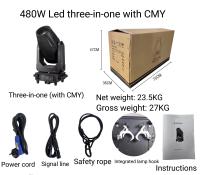 China AC 100-240V Input Voltage 480w LED Moving Head Beam Spot Light for Party Lighting for sale