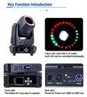 China ATG 380W Beam Moving Head DJ Light with Ring Control IP Rating Ip44 CRI Ra 95 for sale