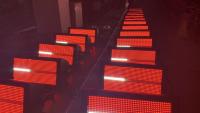 China LCD Display RGB LED Matrix Light 1000w CRI 80 RGBW IP65 For Dj Club Party for sale