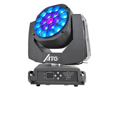 China 19x40W RGBA 4 in 1 LED Moving Head Beam Light with CCT 2800K/3200K/4200K/5200K/7200K for sale