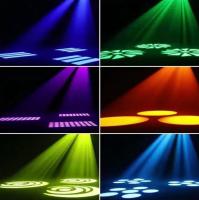 China Hotel LED Display 120W 8 Color Remote Control Mobile Headlight for Wedding Christmas DJ Disco KTV Bar Party Stage for sale
