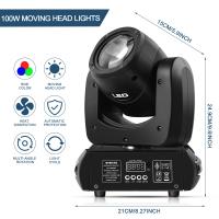 China 50000 Hours Working Time RGBW Emitting Color 130W Stage Effect Moving Head Beam Light for sale
