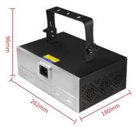 China MF-7100XS Hexagonal Flash Background Laser Light for Party And Wedding Accessory for sale