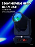 China 8000 Hours Lifespan 380W Moving Head Beam Light for DJ Disco Stage Lighting Night Bar for sale