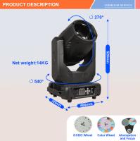 China Professional Outdoor Sky Lighting Nice Stage Light with AC90V-240V Input Voltage for sale