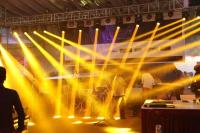 China 50000 Hours Lifespan LED DMX Moving Head Gobo Spot Light for Concert Performance for sale