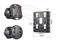 China Lamp Luminous Efficiency 100lm/w 150W LED Zoom Wash Moving Head Light for DJ Disco Bar RGBW for sale