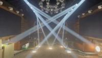 China Stage Lights Moving Head LED Beam Light with 18 Prism 100W LED 6500K Color Temperature for sale