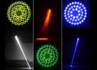 China Stage Lights Moving Head LED Beam Light with 18 Prism 100W LED 6500K Color Temperature for sale