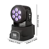 China DMX RGBW LED Slim Flat Par Can Light for DJ Stage Moving Head Stage Light in Guangdong for sale