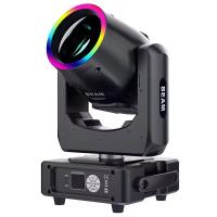 China Lamp Body Material Aluminum plastic 80W 8 Colors 8 Patterns LED Beam Moving Head Light for sale