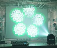 China Plastic Material 90 CRI 120W LED Moving Head Light for Wedding and DJ Performance for sale