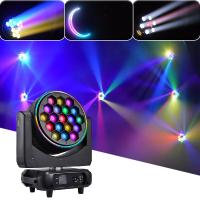 China IP20 19pcs Big Bee Eyes LED Moving Head Beam Light Focusing Dye Light for DJ Equipment for sale