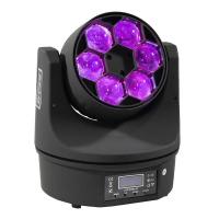 China Outdoor Party Laser Stage Disco Light with 6pcs Small Bee Eyes LED Moving Head Beam for sale