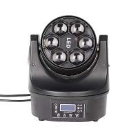 China Outdoor Party Laser Stage Disco Light with 6pcs Small Bee Eyes LED Moving Head Beam for sale