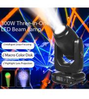 China 300W 3in1 LED Sharpy Beam Moving Head Light For Even Show Bar Club 80 RGBW IP22 Bulb Wedding Hall 360 Degree 95 for sale