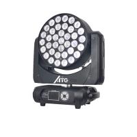China 37*15W Moving Head LED Beam Light Perfect Zoom Wash Color Mixed Dj Wash Stage Lights RGBW 4 In 1 for sale