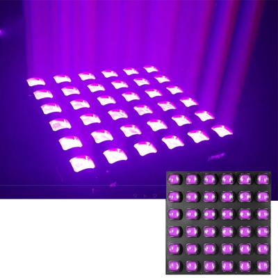 China 36x 8W Full Color Matrix Lights Stage LED  Bar Disco Party Background Lights Dyeing Flashing 300w for sale