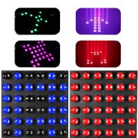 China 36x 8W Full Color Matrix Lights Stage LED  Bar Disco Party Background Lights Dyeing Flashing 300w for sale