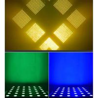 China 36x 3W Matrix Full Color Matrix Light Led Disco Bar Atmosphere Matrix Panel Light Splicing Dyed Background Light RGBW LED for sale