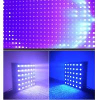 China 36x 3W Matrix Full Color Matrix Light Led Disco Bar Atmosphere Matrix Panel Light Splicing Dyed Background Light RGBW LED for sale