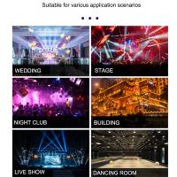 China DMX512 Stage Lighting DJ Lighting Equipments 19*20W Bee Eye Zoom Moving Head Lights For Event Stage Wedding Disco for sale