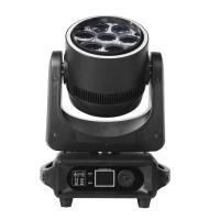 China 7PCS 40W RGBW 4 In1 LED Zoom Bee Eye Moving Head Light With Auxiliary Light Dj Disco Stage Party Lights for sale