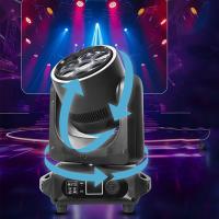China 7PCS 40W RGBW 4 In1 LED Zoom Bee Eye Moving Head Light With Auxiliary Light Dj Disco Stage Party Lights for sale