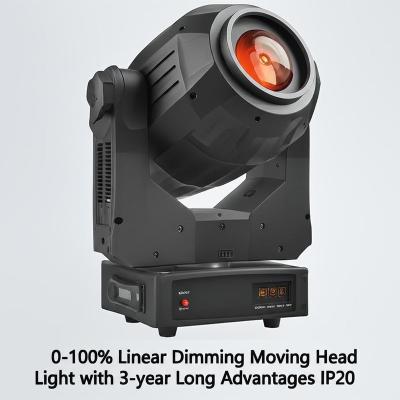 China 0-100% Linear Dimming Moving Head Light with 3-year Long Advantages IP20 for sale