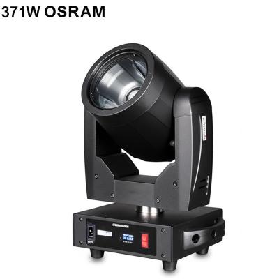 China 371W OSRAM Bulb Moving Head Light with AC100-240V Power Supply and 0-100% Linear Dimming for sale