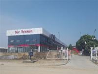 China 2 Floors Frame Steel Structure Office 1500sqm for sale