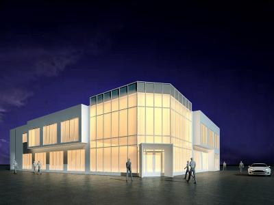 China Exhibition Hall Structural Steel Building for sale