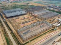 China Pu Panel Structural Steel Customized Workshop Factory for sale