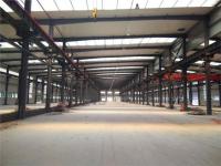 China Prefabricated Commercial Metal Frame Warehouse With Solar Panel for sale