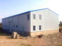China Commercial Steel Frame Storage Shed With Mezzanine for sale