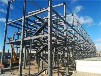 China Three Floor High Rise Steel Frame Building for sale