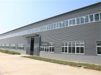 China Grey Panel Customized Steel Warehouse Building for sale