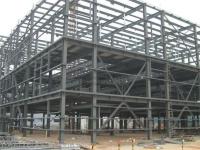 China Grey Panel Customized Steel Warehouse Building for sale