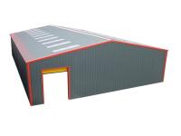 China White Paint Steel Structure Hangar for sale