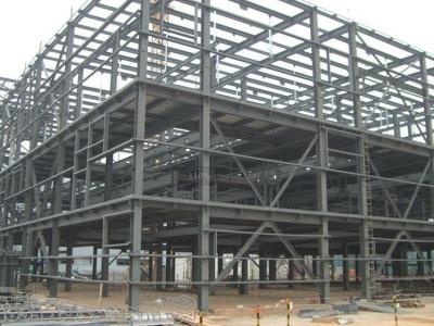 China Three Floors Light Steel Frame Construction for sale