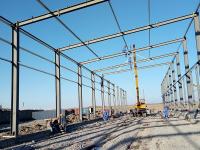 China Steel Structure Cold Storage Building With Galvanized Steel Q235B Roof Purlin for sale