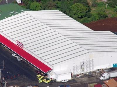 China Q355B Q345B Q235B Prefabricated Steel Structure Supermarket for sale