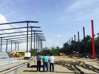 China Q235 Q355 Multi Span Metal Structure Warehouse for sale
