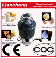 China kitchen food waste machine Mulcolor Stainless steel Fast locking Metal wiredrawing and polished for sale