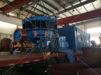 China 300kw High Cast Steel Stone Cone Crusher 560 rmp 44.3t , 725t / h for sale