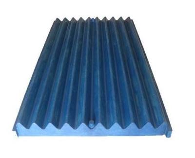 China Stone Jaw Crusher Spare Parts Fixed Movable Jaw Plate ,Toggle Plate With High Manganese Steel for sale